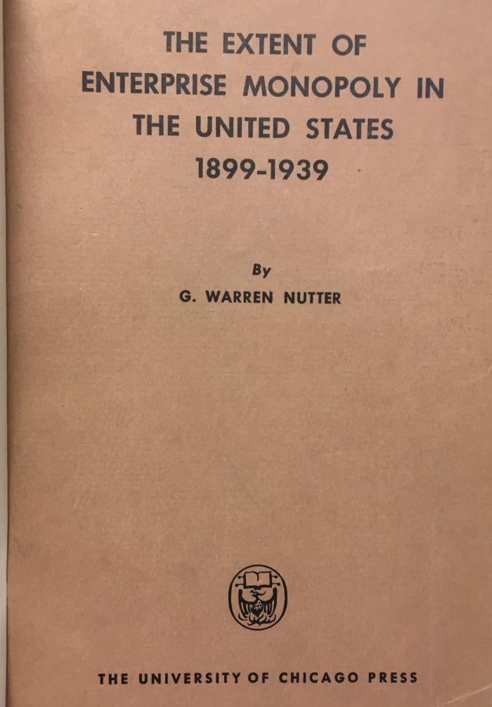 Aaron Director and the Empirical Foundation for the Chicago Attitude on ...